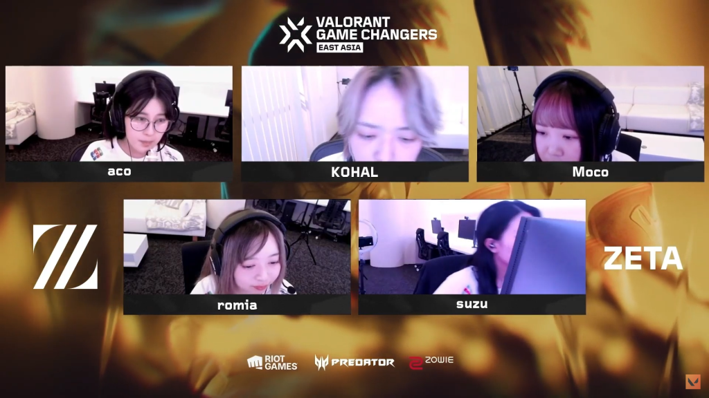 【速報】2023 VALORANT Game Changers East Asia Day1 ASEO vs ZETA DIVISION GC ...