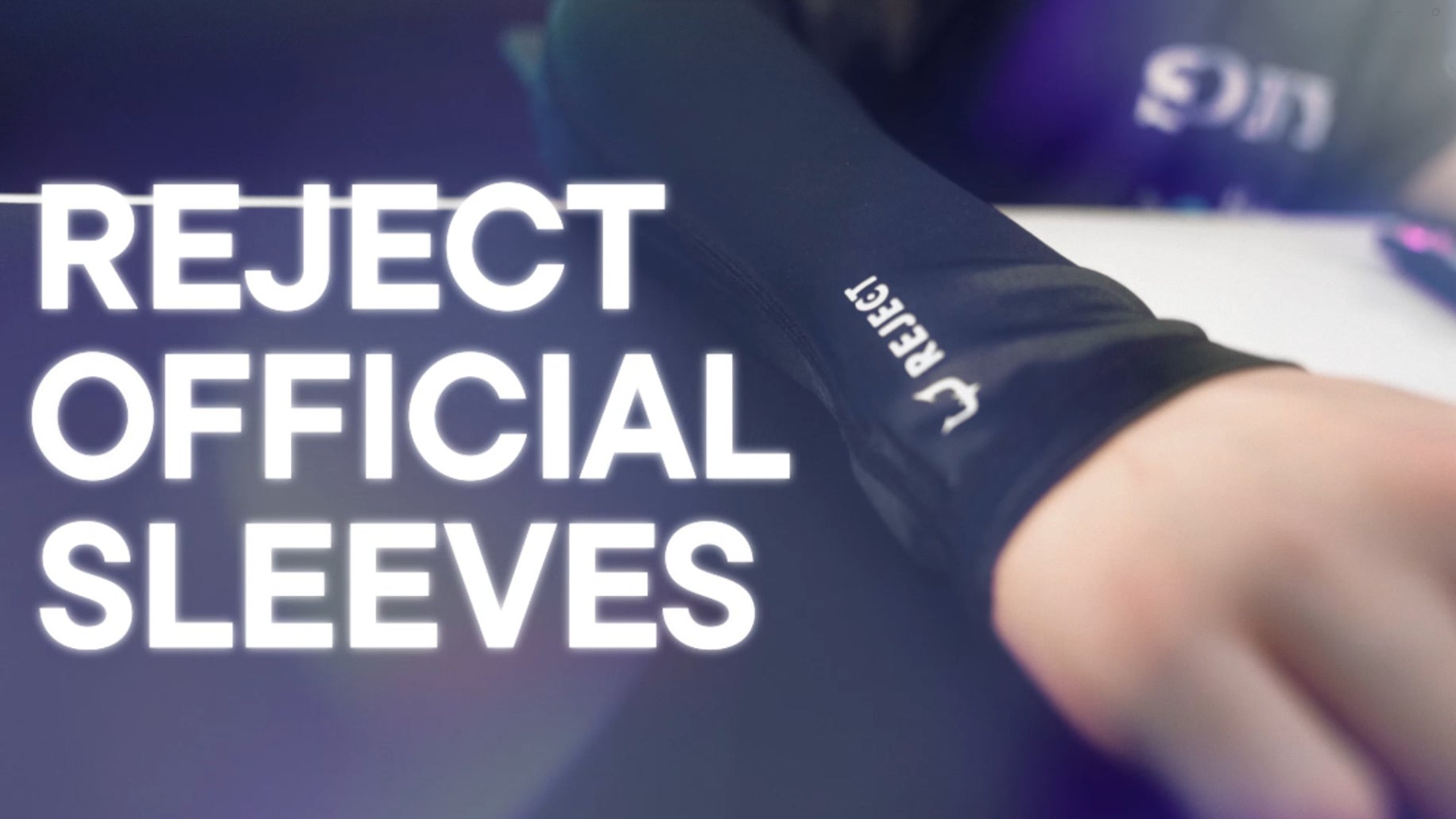 【NEWS】REJECTがオリジナル指サックに続くeスポーツ向け製品「REJECT GAMING ARM SLEEVE」を販売開始 - eスポーツニュースジャパン 「eスポ」