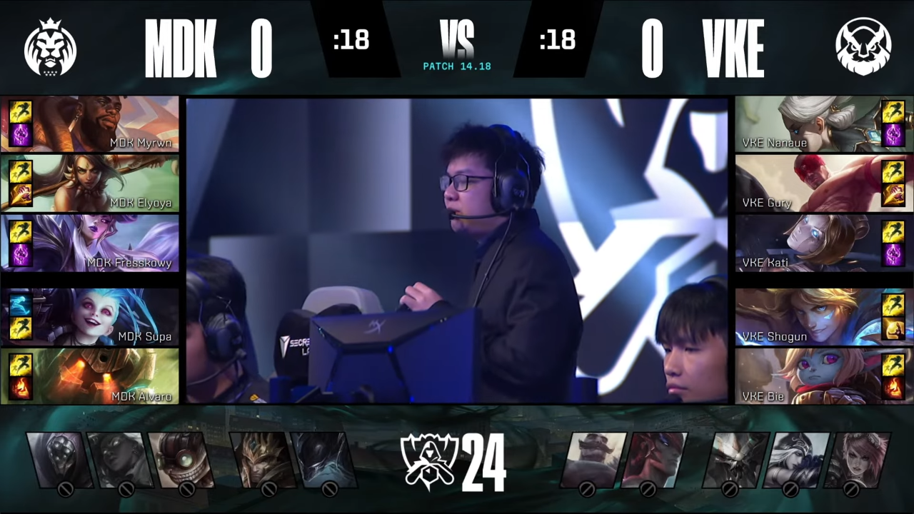 【LoL】Worlds 2024 プレイインステージ Day1試合結果まとめ｜「MDK対VKE」「PSG対PNG」 - eスポーツニュース ...