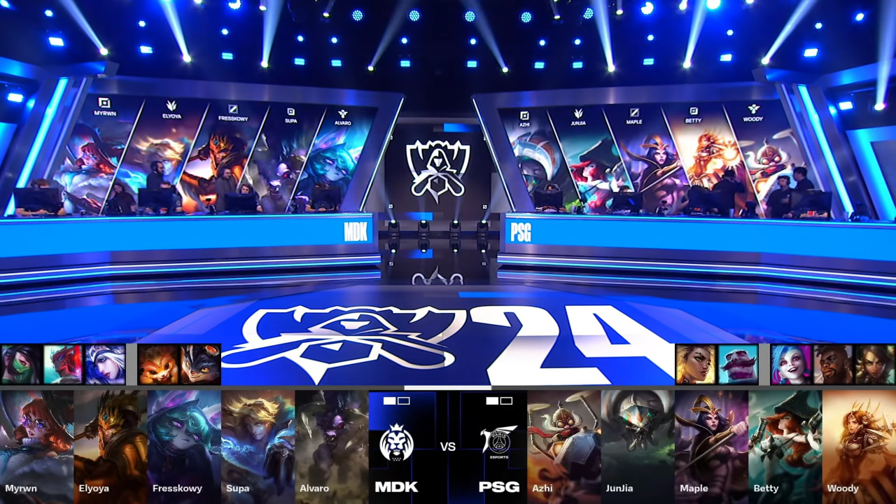 【LoL】Worlds 2024 プレイインステージ Day3試合結果まとめ｜「MDK vs PSG」「GAM vs R7」 - eスポーツニュースジャパン 「eスポ」