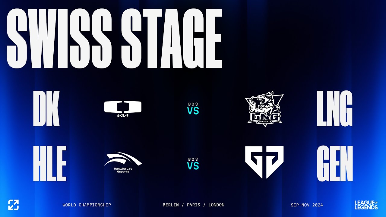 【LoL】Worlds 2024 スイスステージ Day3試合結果まとめ｜「DK対LNG」「HLE対GEN」 - eスポーツニュースジャパン 「eスポ」